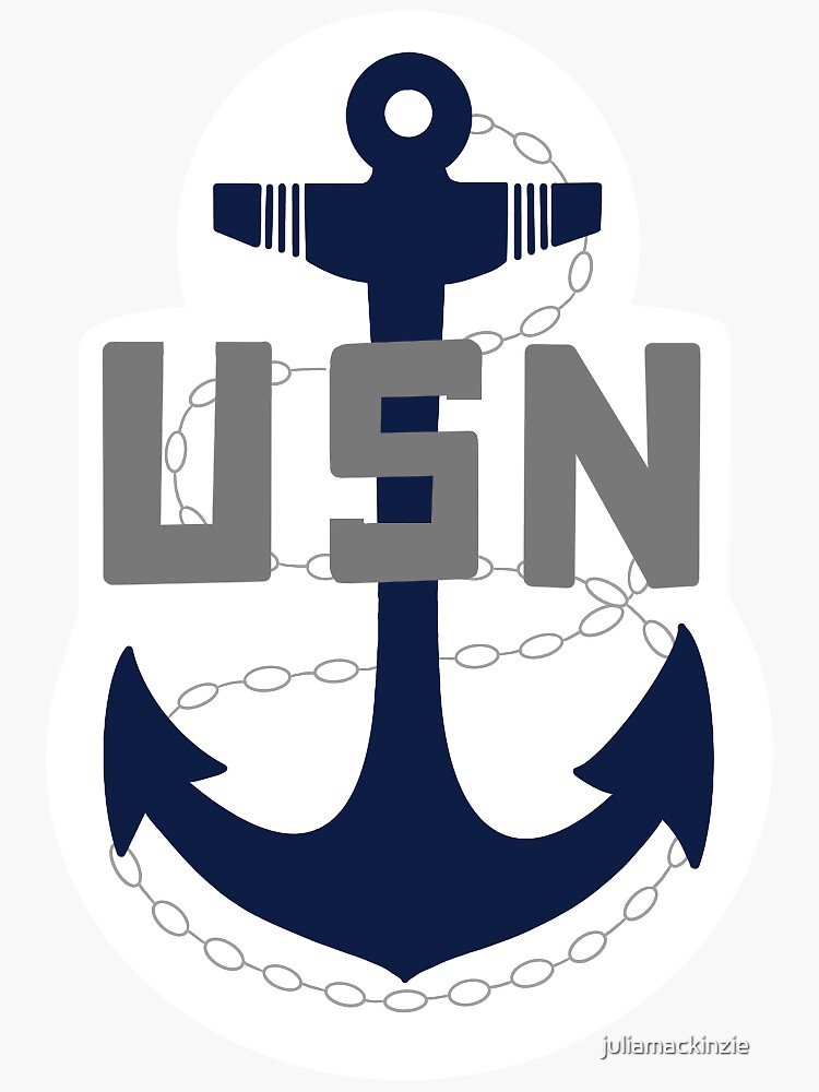 "USN Logo " Sticker for Sale by juliamackinzie | Redbubble