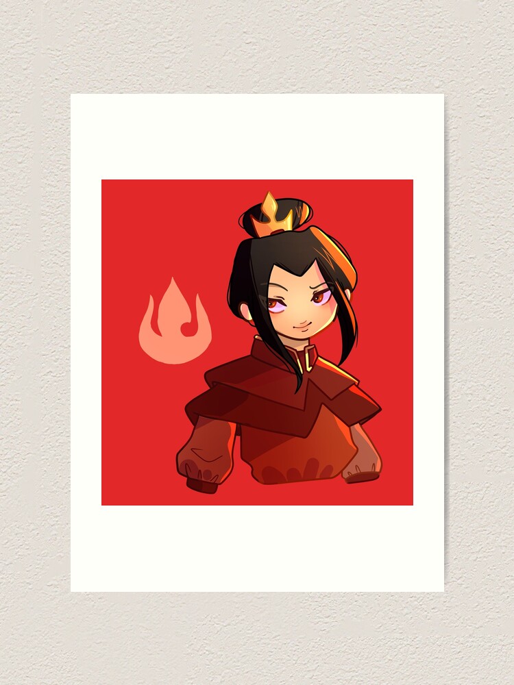 "chibi azula avatar the last airbender" Art Print for Sale by tamyams ...