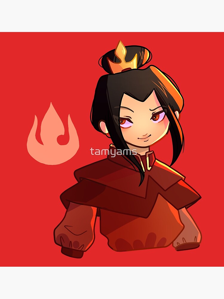 "chibi azula avatar the last airbender" Art Print for Sale by tamyams ...