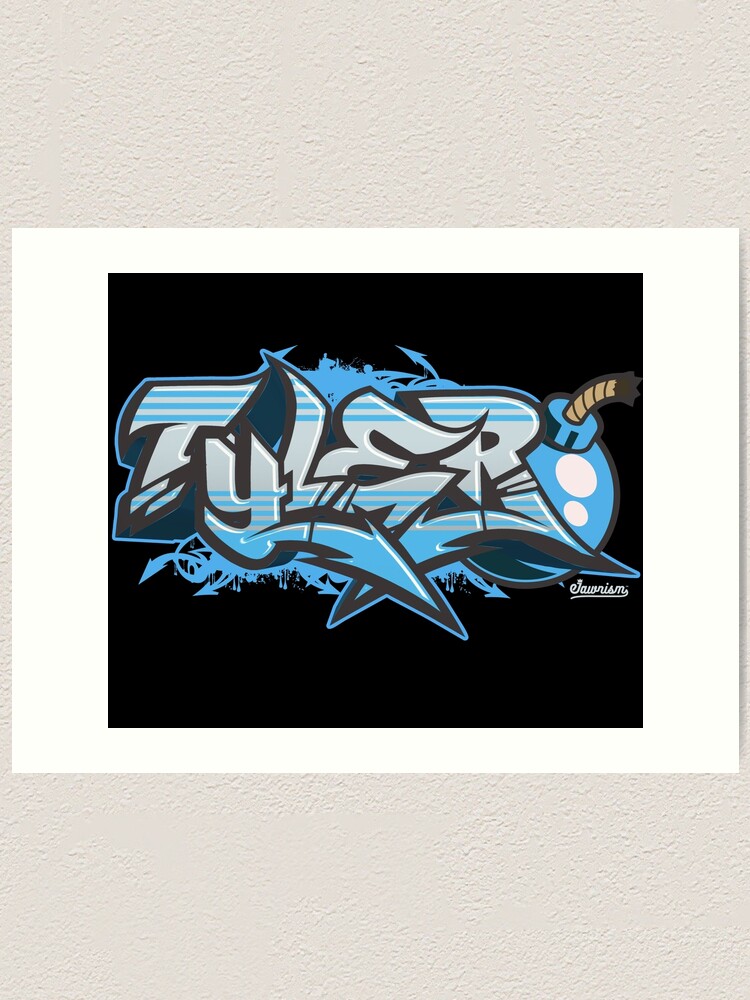 "Tyler Streetwear Graffiti Burner" Art Print for Sale by Jawnism ...