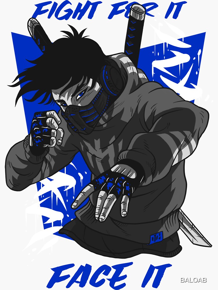 "FAF" Sticker for Sale by BALOAB | Redbubble