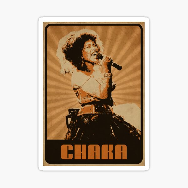 "Chaka Khan" Sticker for Sale by eyepoo | Redbubble