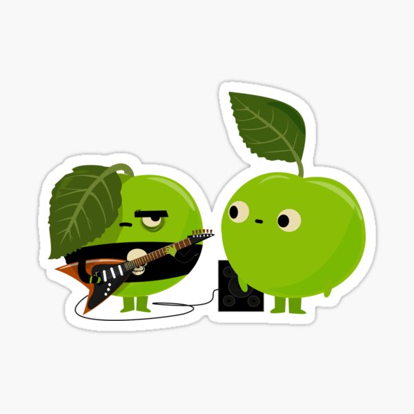 " Bad apple" Sticker for Sale by weoos02 | Redbubble