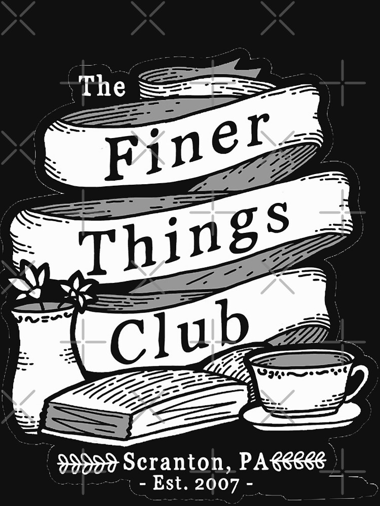 "Finer Things Club" T-shirt by BossBabe | Redbubble | bears t-shirts ...