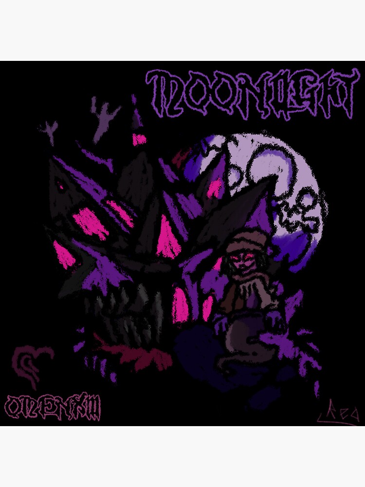 "Cover of moonlight omenxiii" Sticker for Sale by ReaNyKs | Redbubble