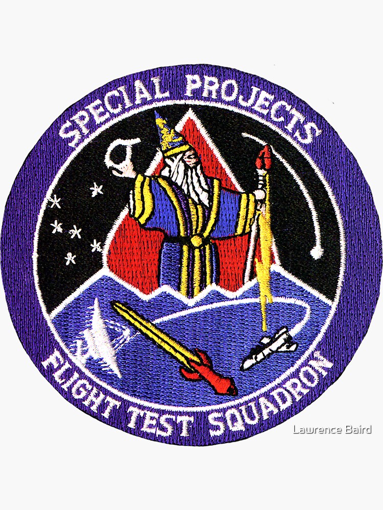 "Special Projects Flight Test Squadron" Sticker for Sale by ...