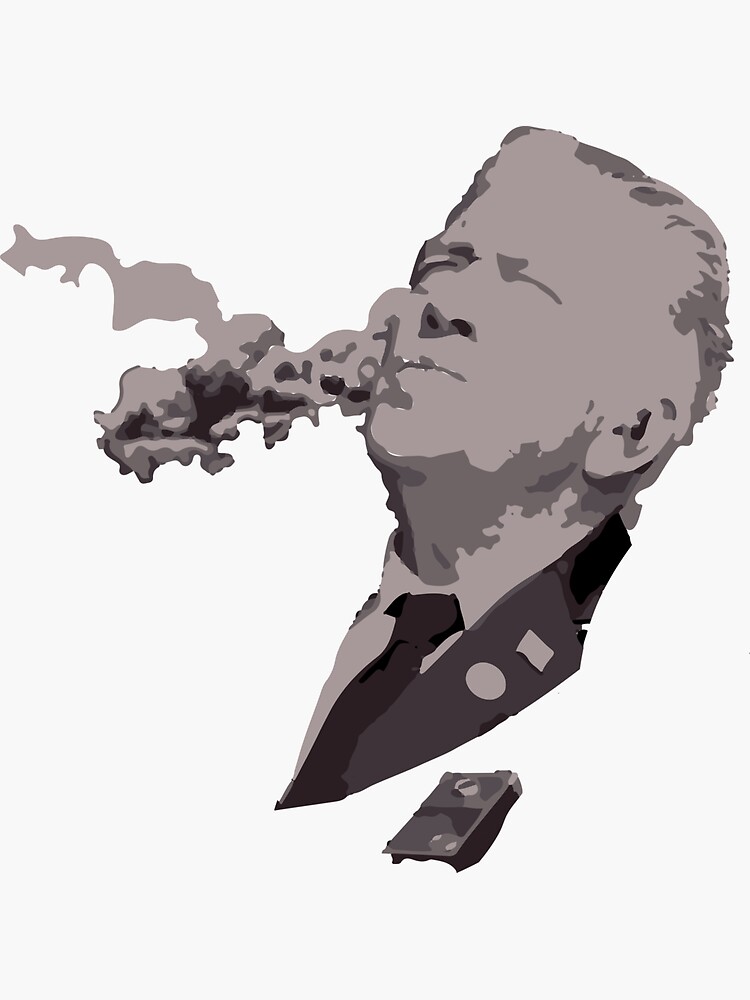 "Gordon smoke" Sticker for Sale by StruckBy | Redbubble