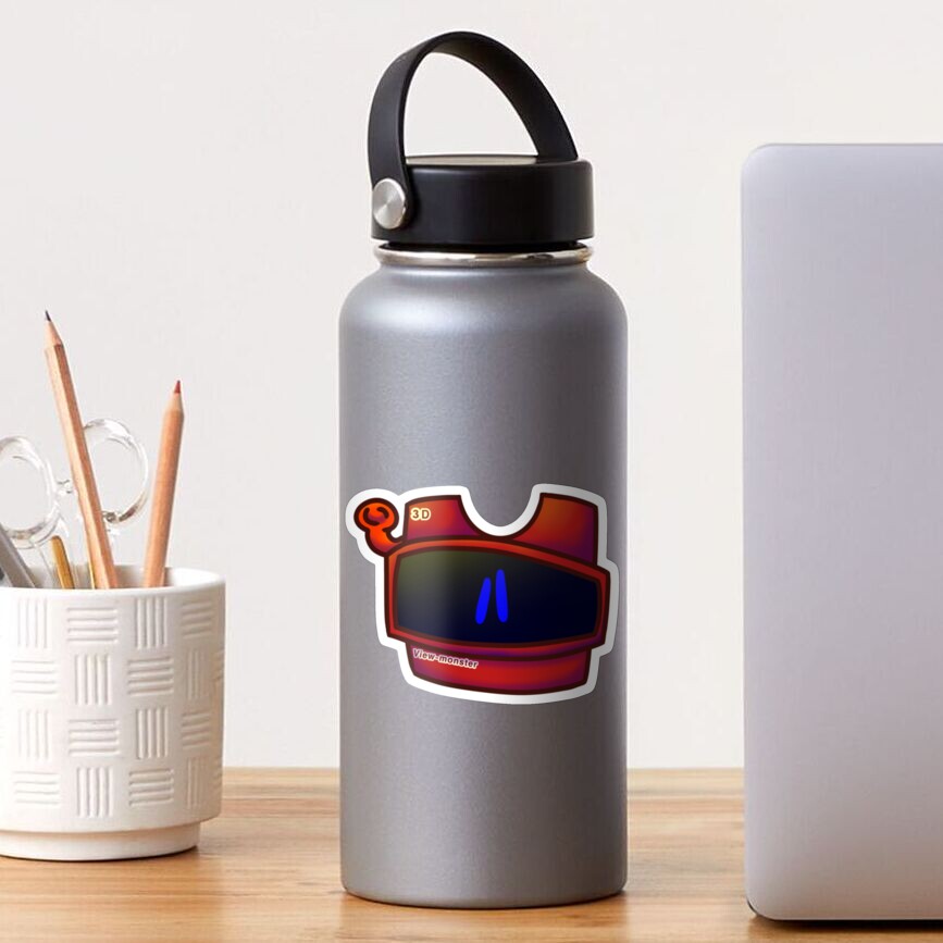 "View monster" Sticker for Sale by the-actual-sun | Redbubble