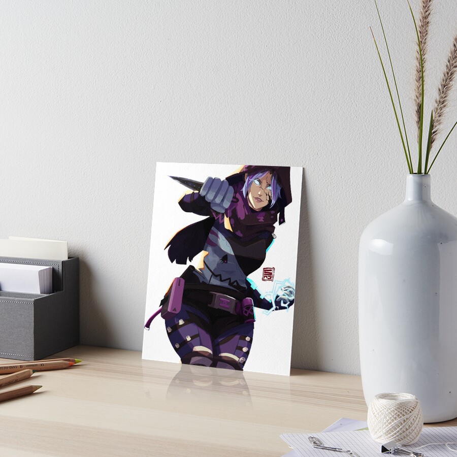 "Wraith : Forgotten in the Void" Art Board Print by noxlotl | Redbubble