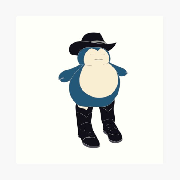 Snorlax Art Prints | Redbubble