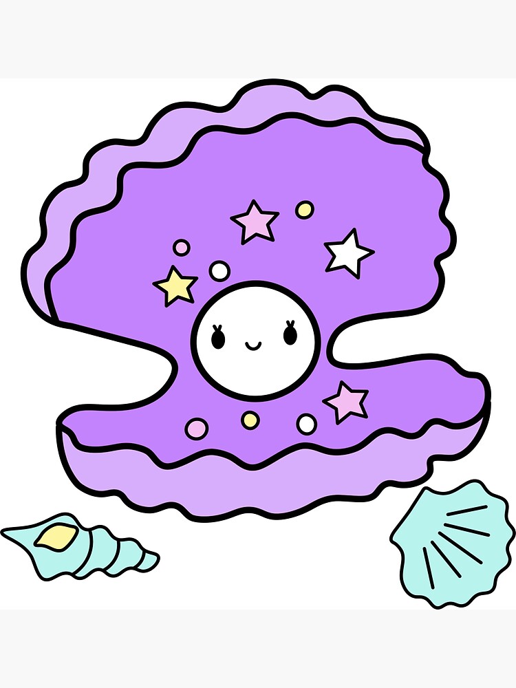 Clipart De Concha Morada
