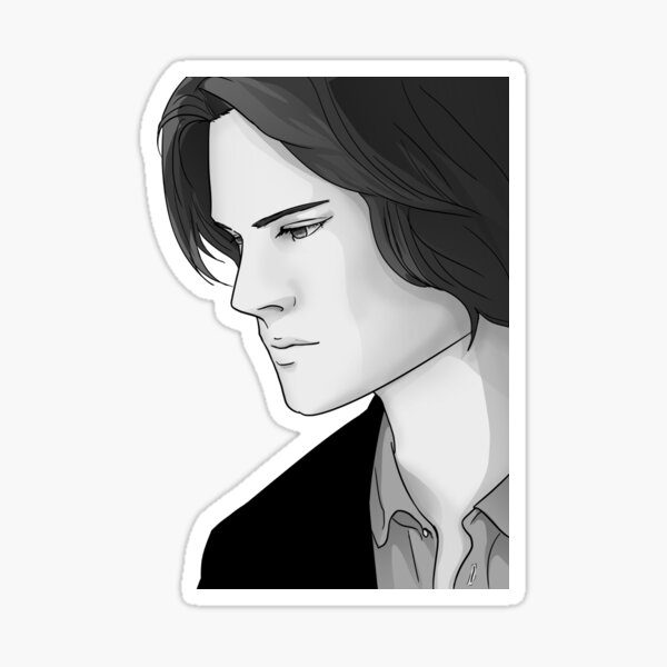 "Sam Winchester" Sticker for Sale by Zafona | Redbubble