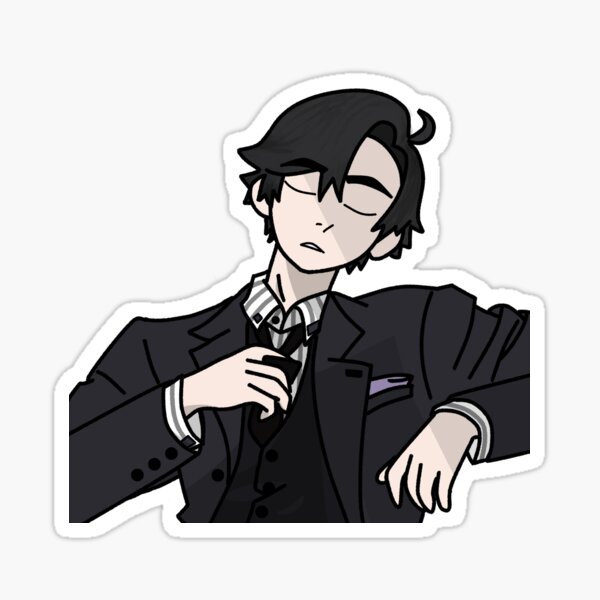 "jumin han (transparent)" Sticker for Sale by beatlechub | Redbubble
