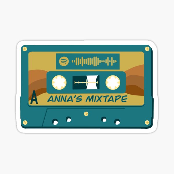 "Anna’s Cassette Spotify Playlist" Sticker for Sale by Annabalynne ...