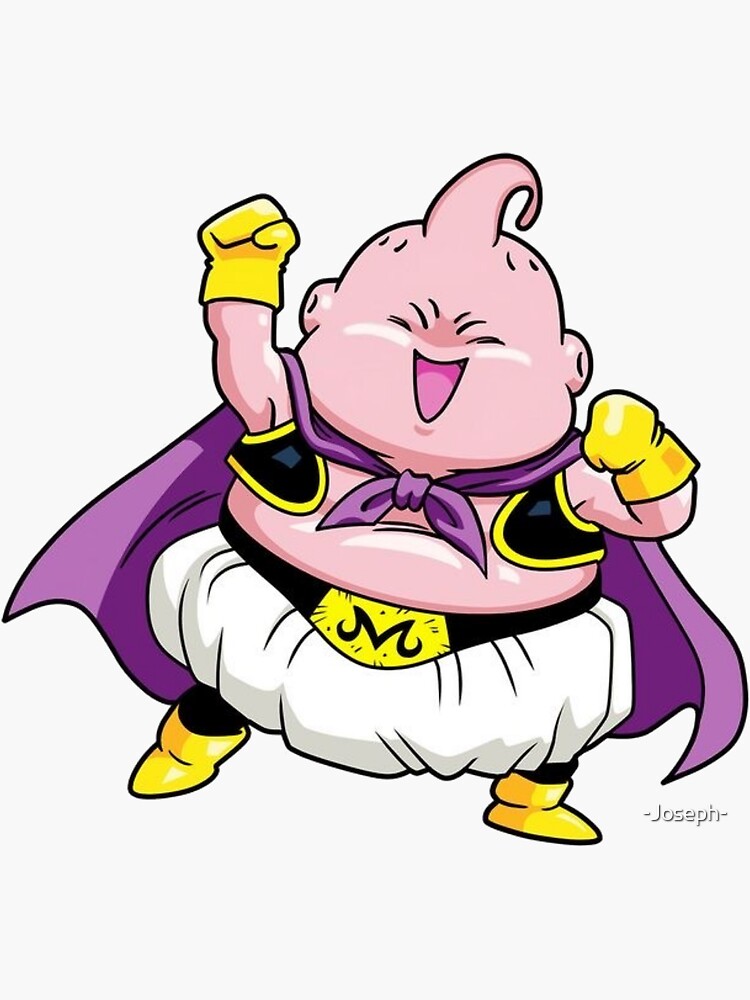 "Buu" Sticker for Sale by -Joseph- | Redbubble