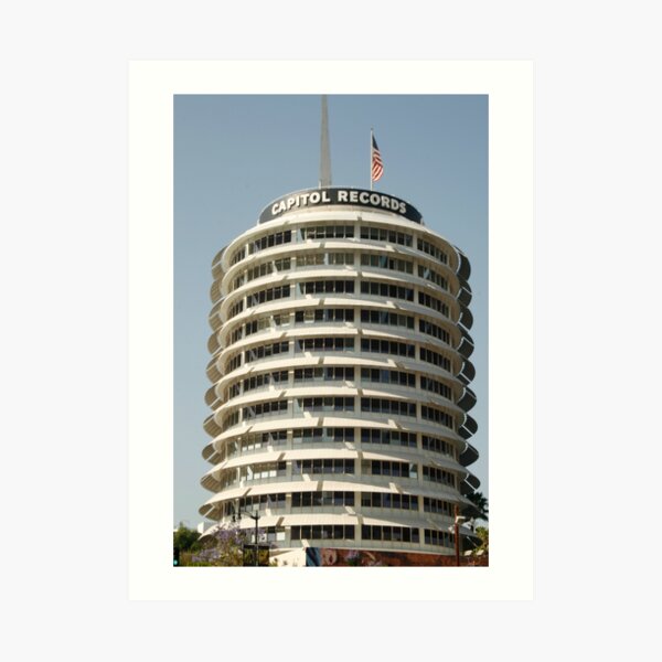 "The Iconic Capitol Records Building" Art Print for Sale by KMac677 ...