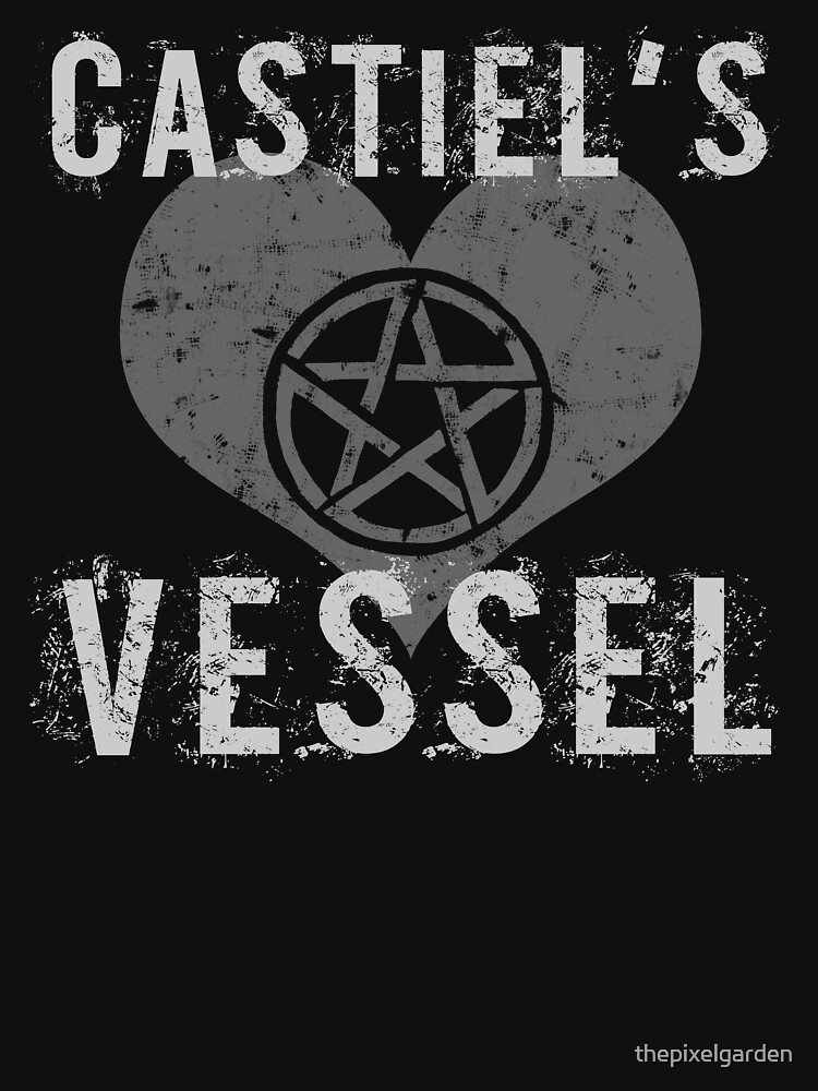 "Supernatural Castiel's Vessel T-Shirt" T-shirt for Sale by ...