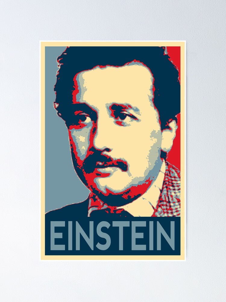 "Einstein" Poster for Sale by ArtEntwined | Redbubble