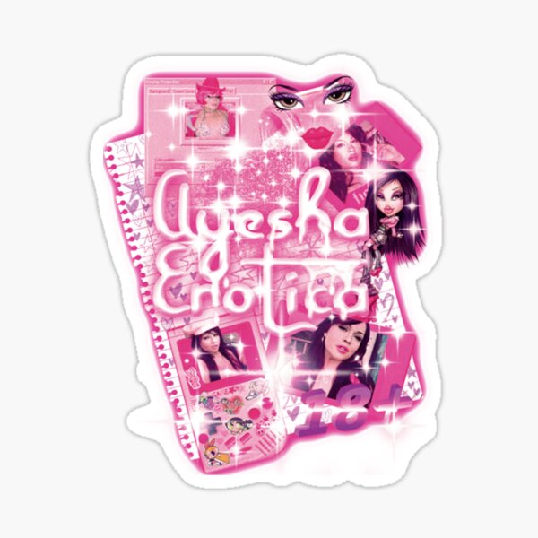 "Ayesha Erotica" Sticker for Sale by Debbycallewaert | Redbubble