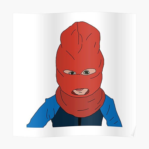 "Ski-Mask Kid" Poster by TheGoo | Redbubble