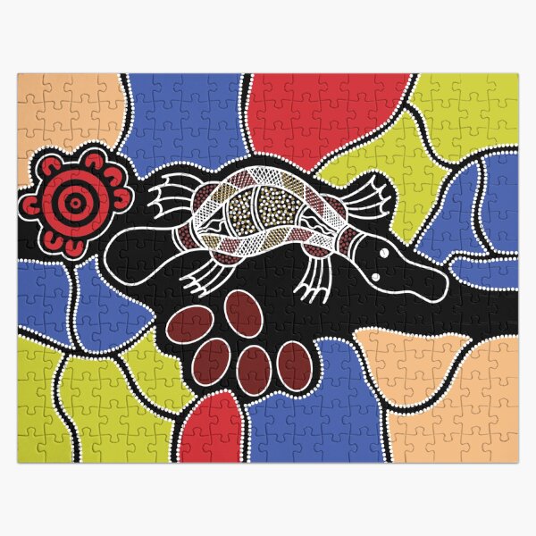 Indigenous Art Jigsaw Puzzles | Redbubble