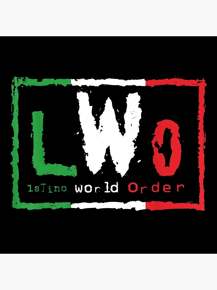 "LWO Latino world Order" Canvas Print for Sale by BradleyMaki | Redbubble
