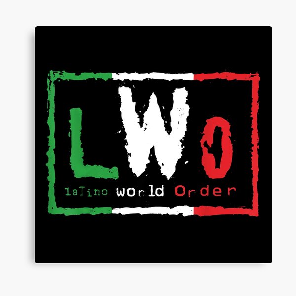 "LWO Latino world Order" Canvas Print for Sale by BradleyMaki | Redbubble