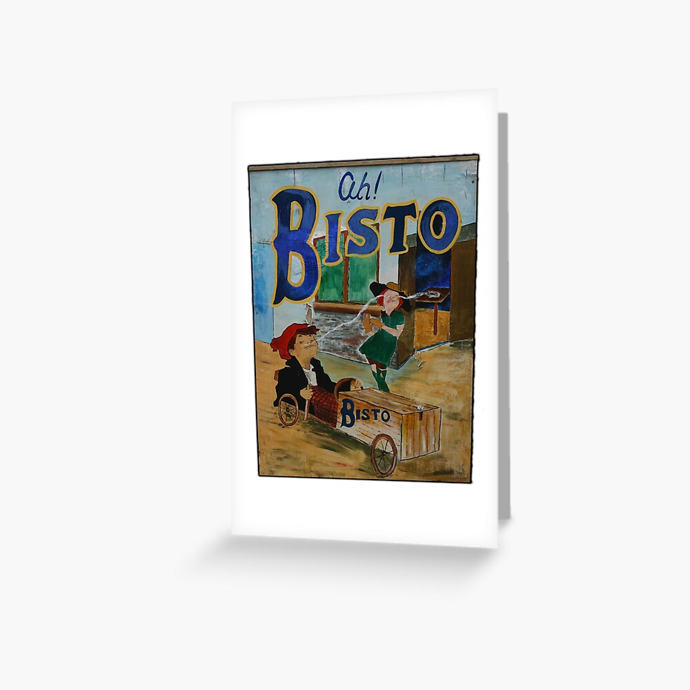 "Ah Bisto" Greeting Card by photoslot | Redbubble
