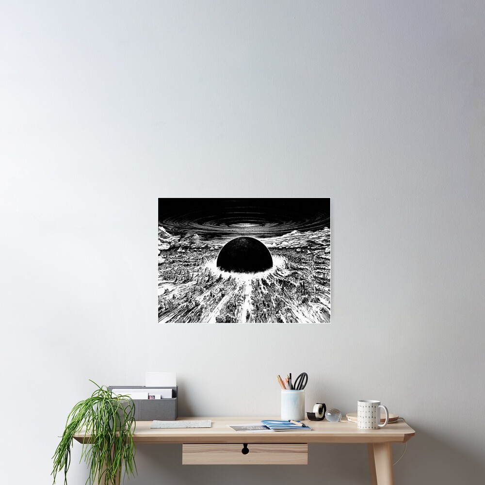 "Akira Nuke Art" Poster by strvata | Redbubble