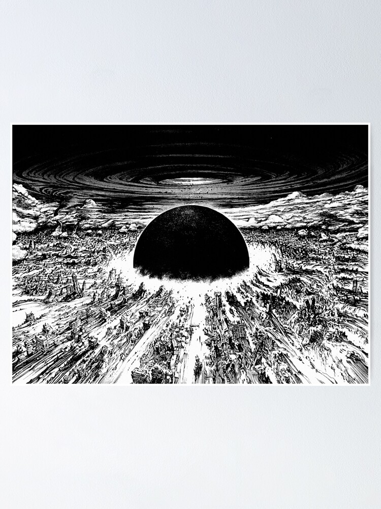 "Akira Nuke Art" Poster by strvata | Redbubble