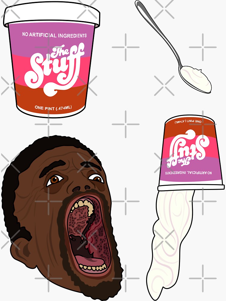 "The Stuff | Sticker Set" Sticker by Jakmalone | Redbubble