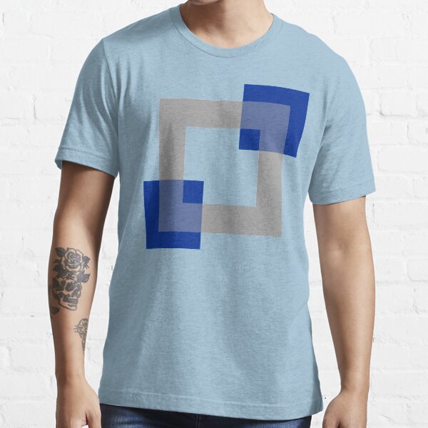 "Overlapping Squares" T-shirt for Sale by MistyCarolineAv | Redbubble ...