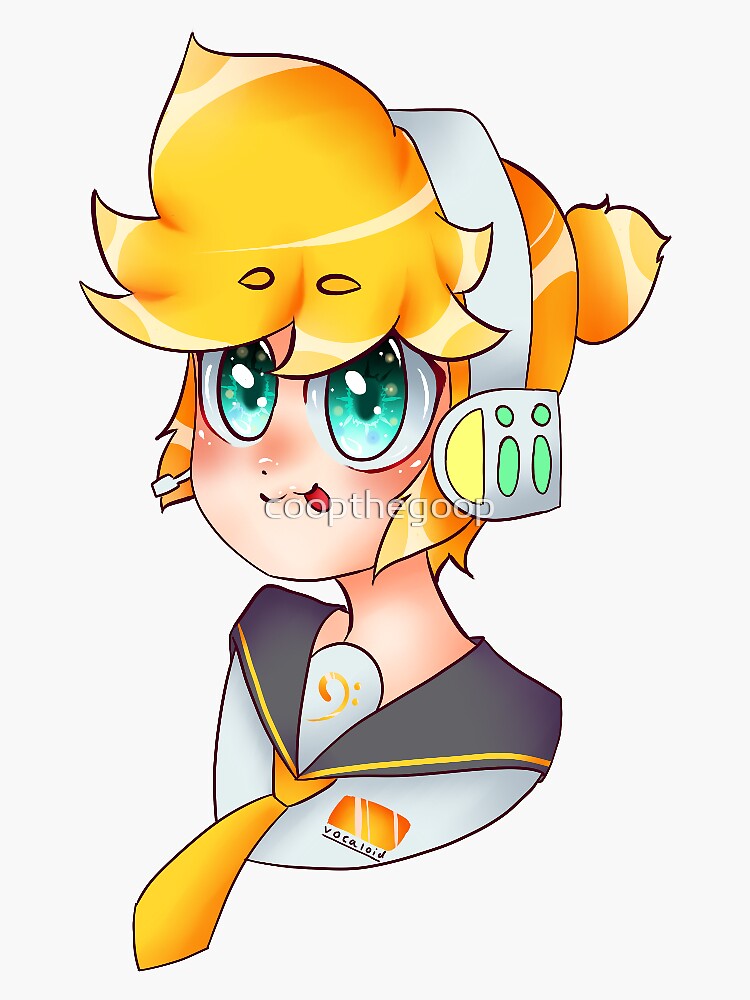 "Kagamine Len" Sticker by coopthegoop | Redbubble