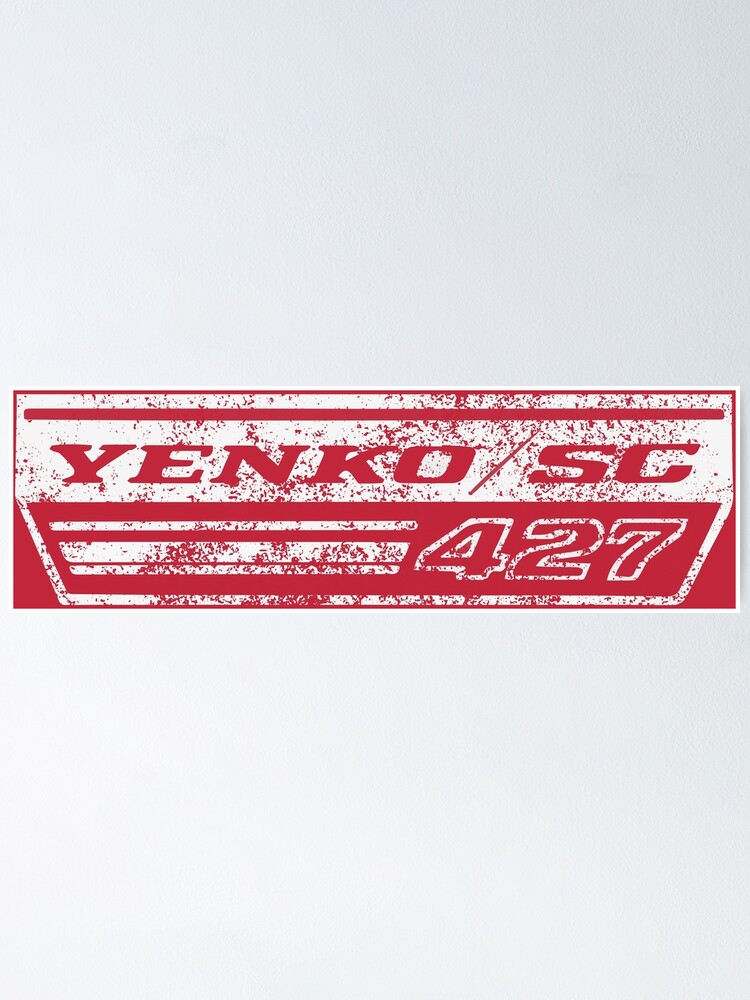 "1969 Camaro Yenko SC 427" Poster by FromThe8Tees | Redbubble