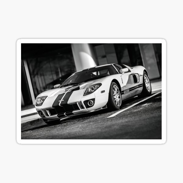 "Ford GT" Sticker for Sale by majutkaaa | Redbubble
