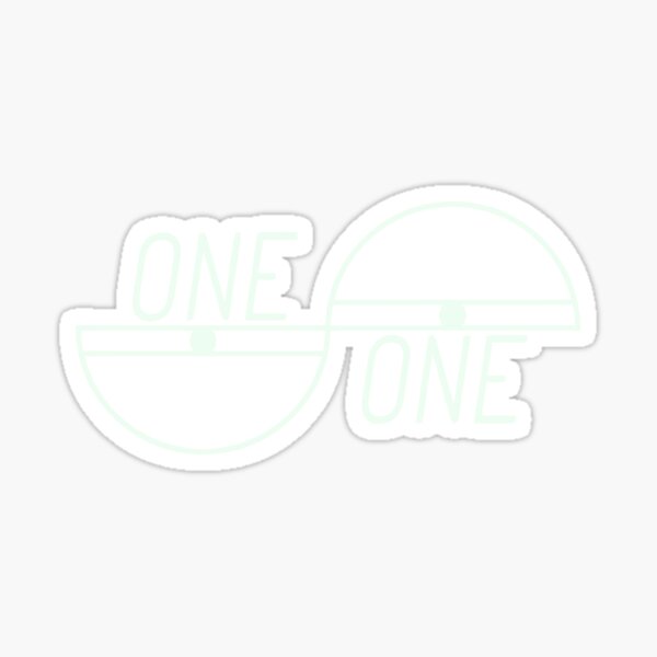 "one one infinity ball" Sticker for Sale by taoymobil | Redbubble