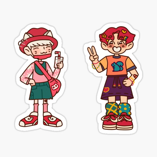 "Sope World BTS" Sticker for Sale by whiskiart | Redbubble