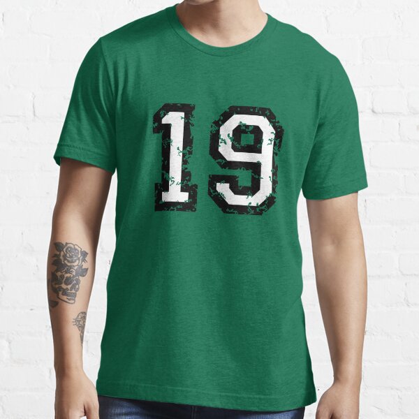 "Number Nineteen - No. 19 (two-color) white" T-shirt for Sale by ...