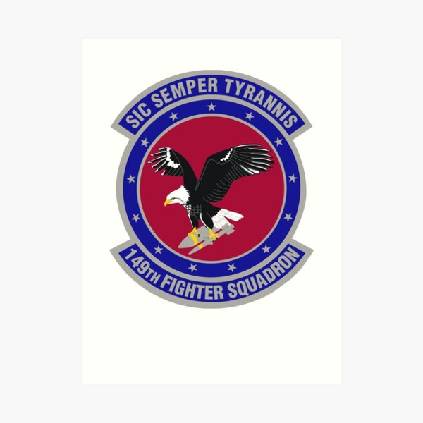"149th Fighter Squadron" Art Print by wings4u | Redbubble
