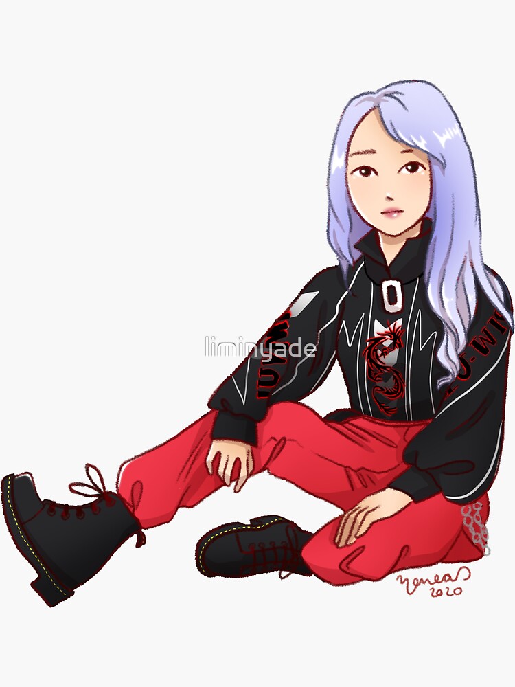 Pegatina «MAMAMOO HIP MOONBYUL» de liminyade | Redbubble