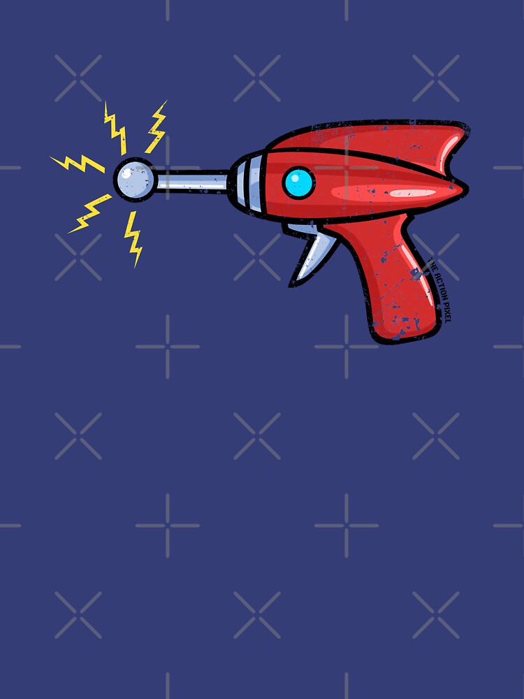 "Ray Gun" T-shirt for Sale by TheActionPixel | Redbubble | ray gun t ...