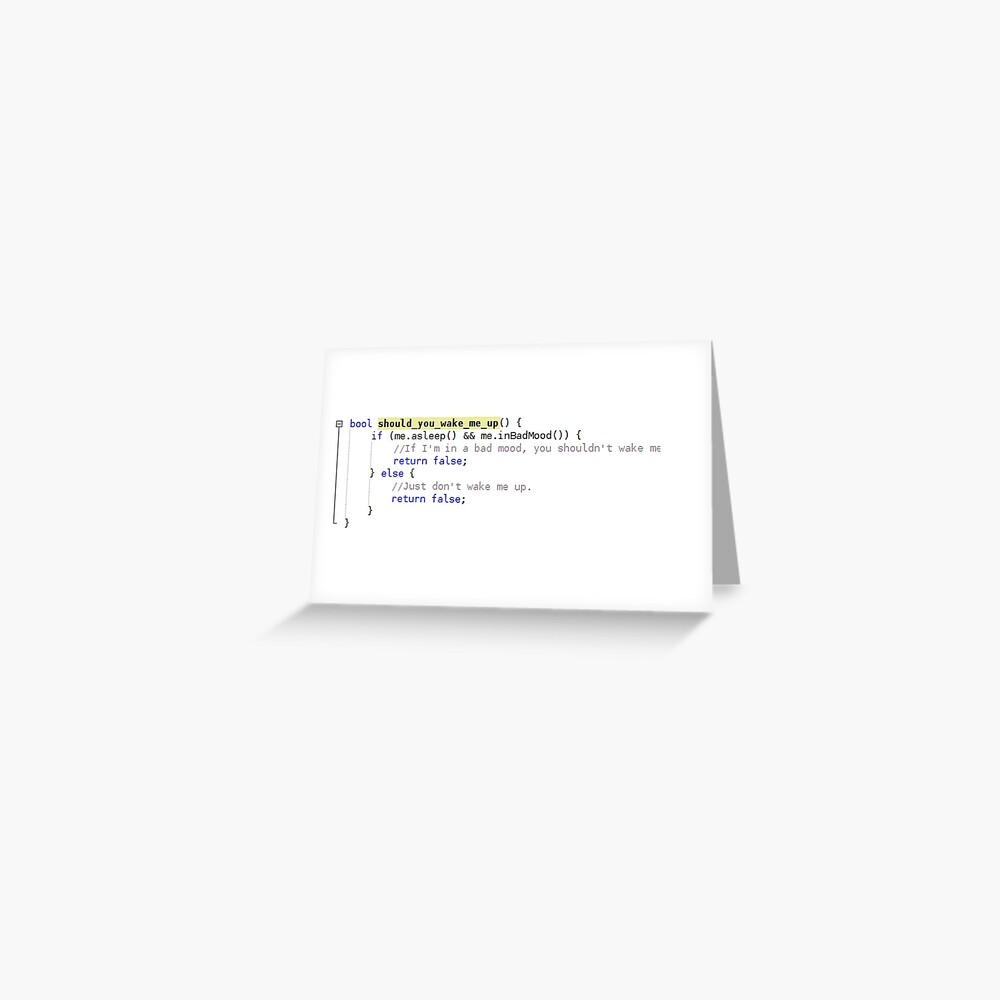"C++ funny programming - developer joke" Greeting Card by VeryDogeWow ...