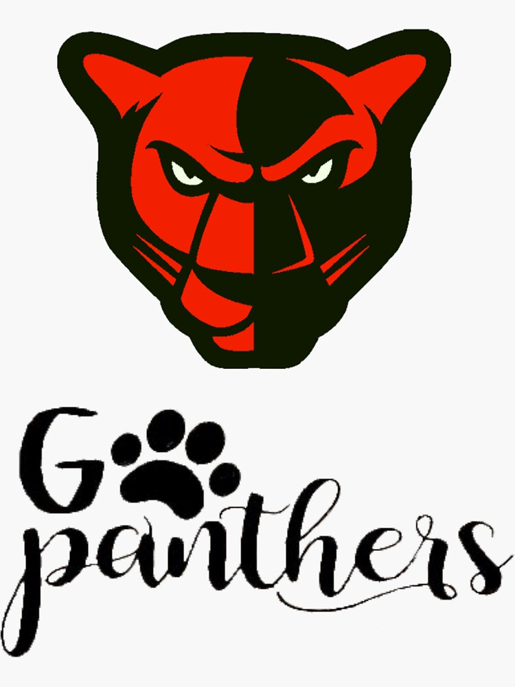 ""Go Panthers"" Sticker by Ms-Kd | Redbubble