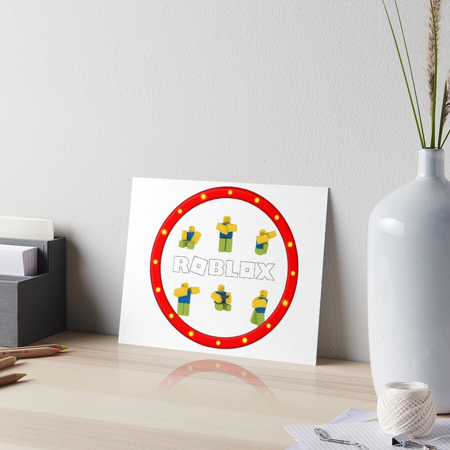 "Roblox Ring Logo" Art Board Print by Nice-Tees | Redbubble
