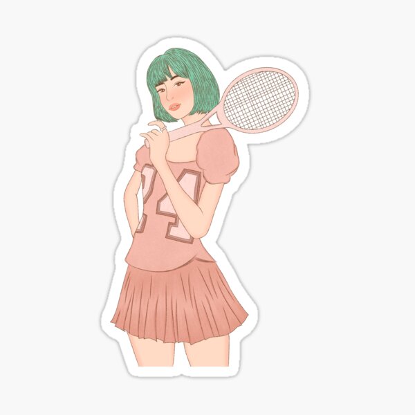 "Ice cream era of Lisa from bp" Sticker for Sale by crizzysketch ...