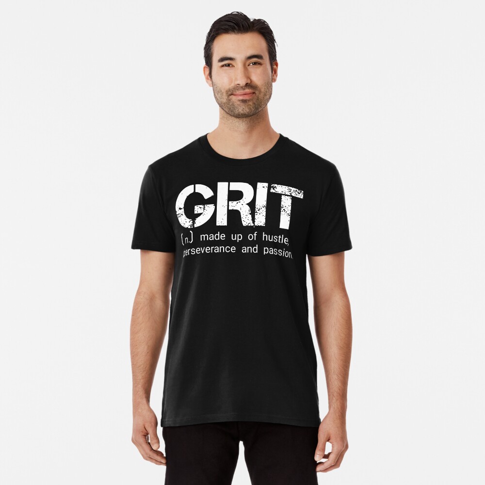 "Grit Definition" Poster for Sale by thebearderhood | Redbubble
