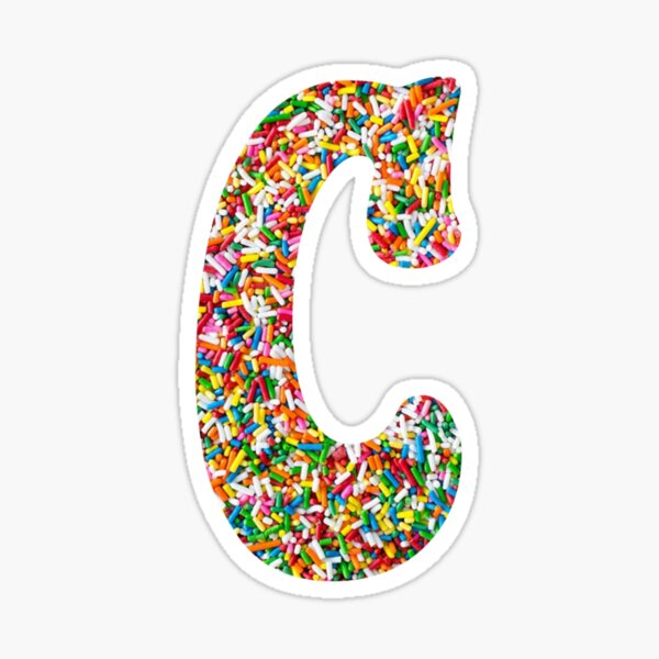 "Letter C sticker" Sticker for Sale by Stickers Trendzz | Redbubble
