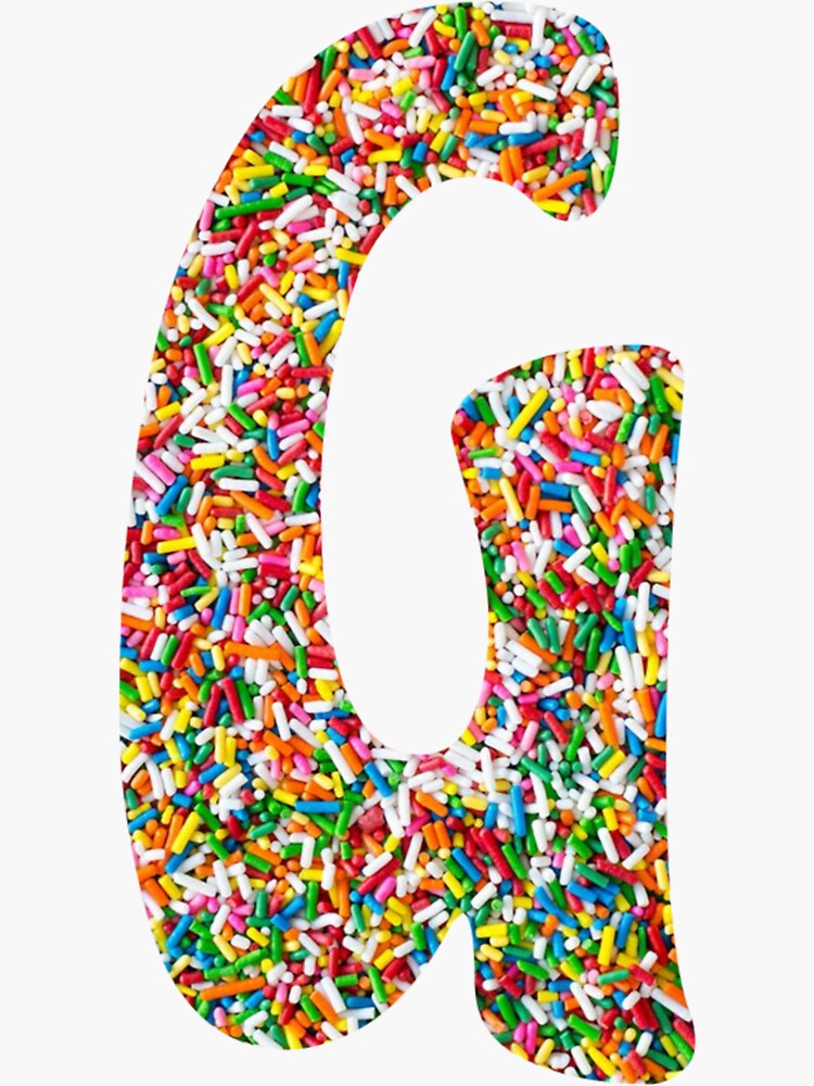 "Letter G sticker " Sticker for Sale by StickersbyTasha | Redbubble
