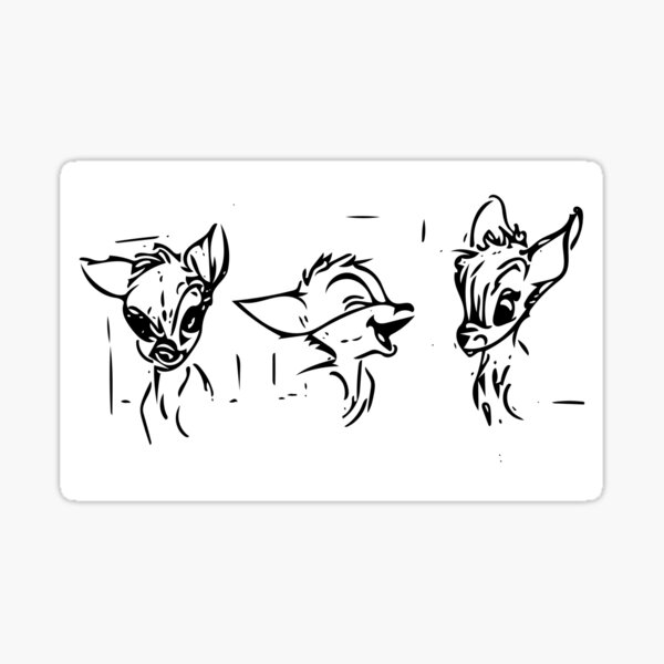 Bambi Stickers | Redbubble