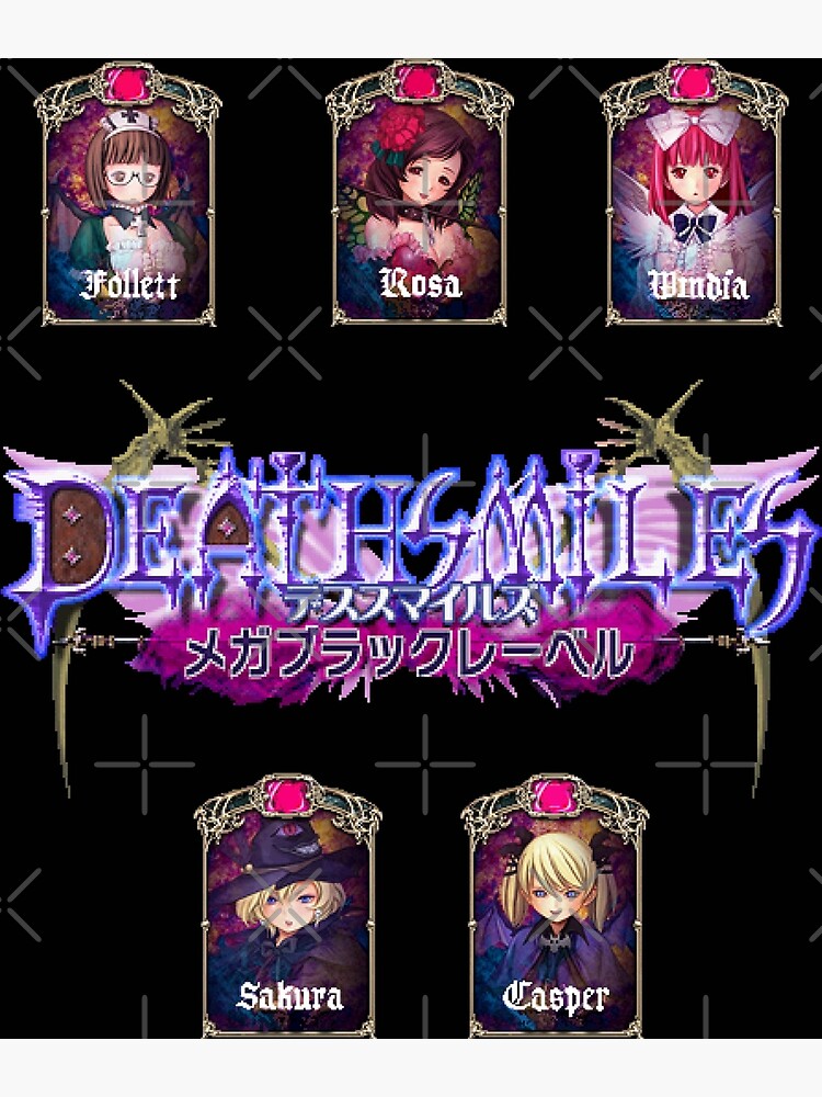 "Deathsmiles" Poster for Sale by BlankFuturez | Redbubble